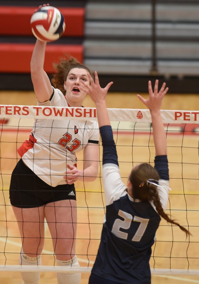 Pitt is it for Peters Township volleyball standout Knox - Observer-Reporter